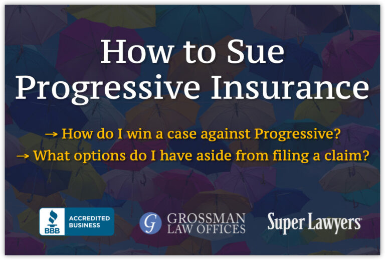 Suing Progressive Insurance? Talk to a Lawyer Who's Done It