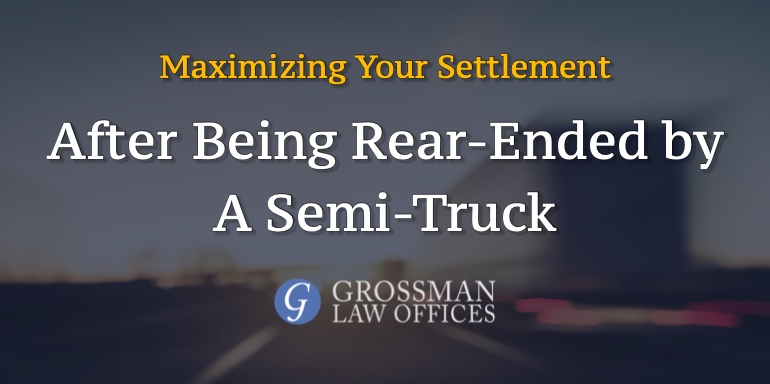 How Much Are Rear-End Truck Accident Settlements in Texas?