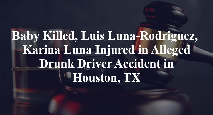 Baby Killed, Luis Luna-Rodriguez, Karina Luna Injured in Alleged Drunk ...